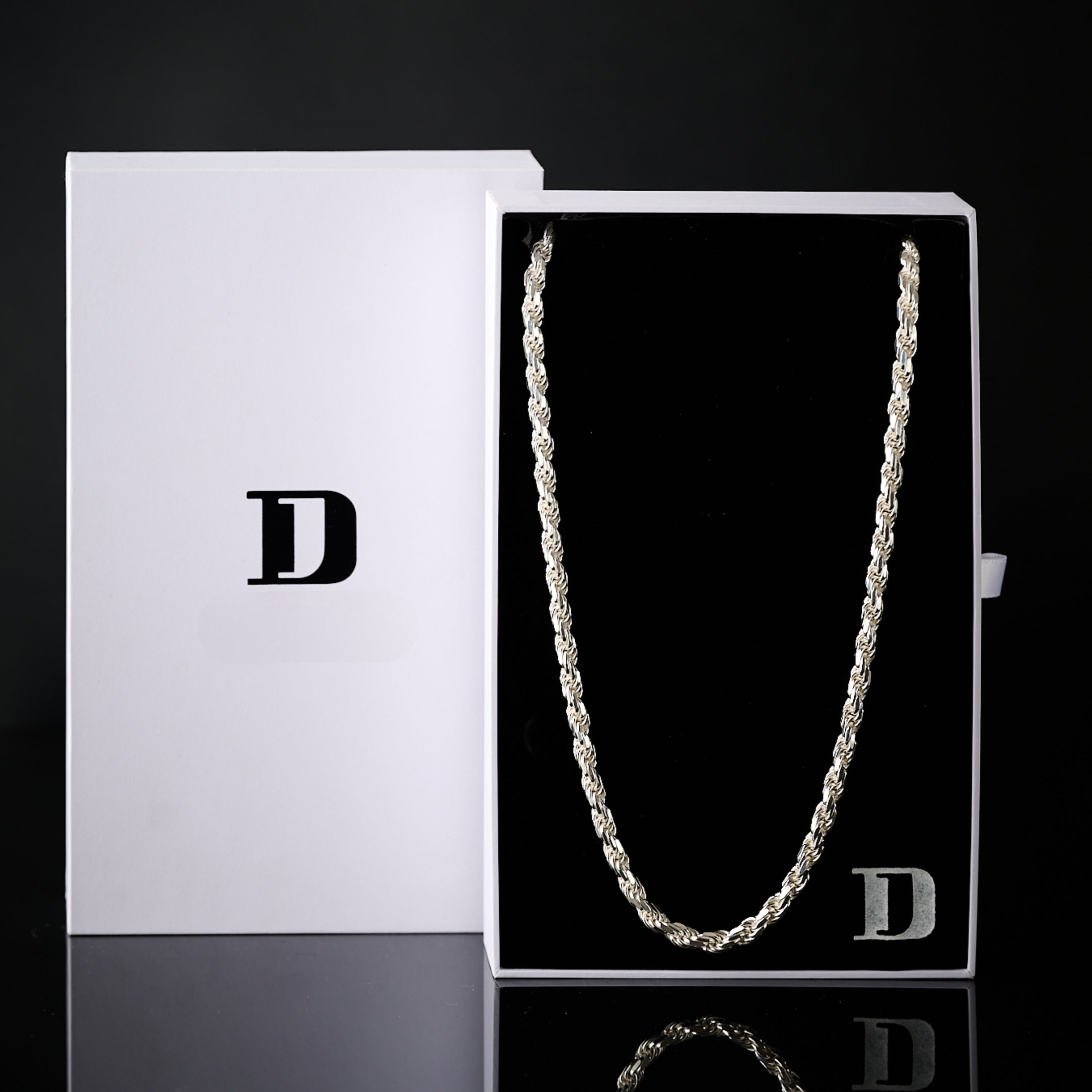 6MM ROPE 925 CHAIN DC